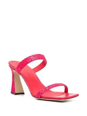 GIUSEPPE ZANOTTI 90mm Open-toe Leather Sandals