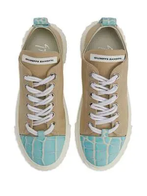 GIUSEPPE ZANOTTI Blabber Low Top Sneakers - Neutrals