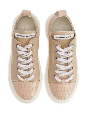GIUSEPPE ZANOTTI Blabber Low Top Sneakers - Neutrals