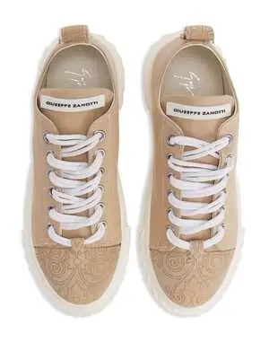 GIUSEPPE ZANOTTI Blabber Low Top Sneakers - Neutrals
