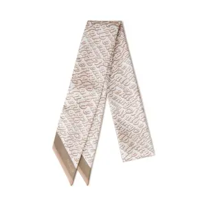Mulberry Skinny Scarf Eggshell-maple