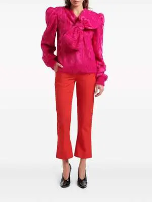 Balmain Bow Wool-blend Jumper