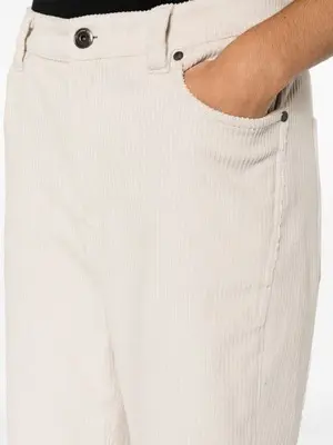 Brunello Cucinelli Tapered-leg Corduroy Trousers