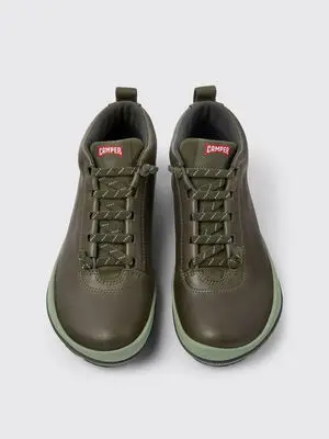 Camper Peu Pista Gore-tex Leather Lace-up Sneakers - Green