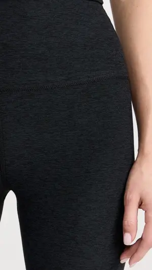 Beyond Yoga Spacedye Caught In The Midi 7/8 Leggings - Darkest Night
