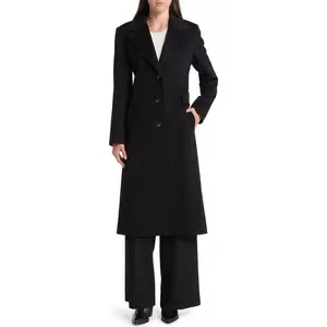 Fleurette Holland Longline Wool Coat