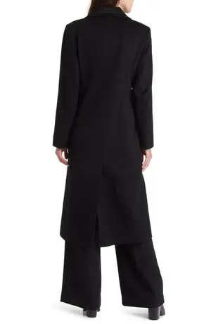 Fleurette Holland Longline Wool Coat