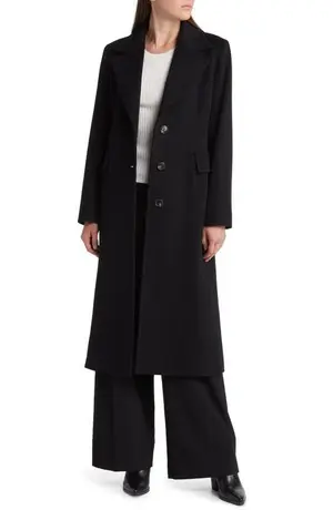 Fleurette Holland Longline Wool Coat