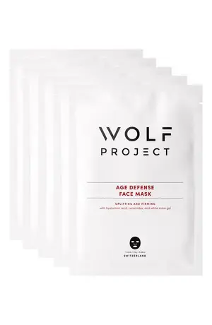 WOLF PROJECT 4-pack Anti-age Face Masks