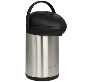 MEGACHEF 3 Liter Stainless Steel Vacuum Body Pu Mp Air Pot - Silver