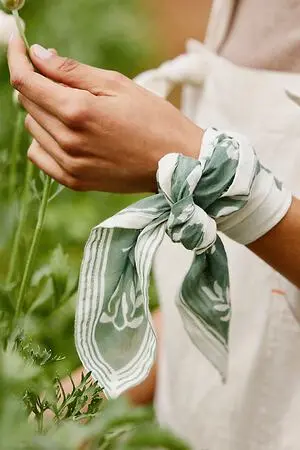 LALAA KANANI Terra Cotton Bandana - Green