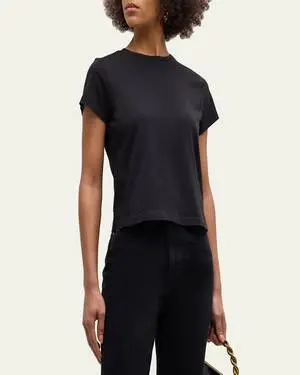 AGOLDE Adine Tee - Black