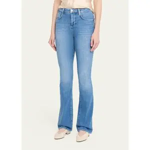 L'Agence Selma High-rise Sleek Baby Bootcut Jeans