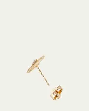 Lizzie Mandler 18k Yellow Diamond Link Stud Single Earring