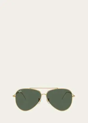Ray-ban Ray-Ban Aviator Sunglasses Gold Flash