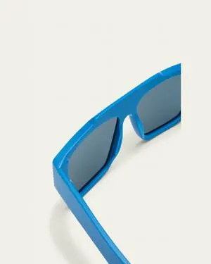 Gucci Acetate Rectangle Sunglasses - Black