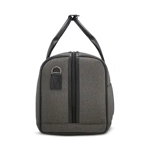 HARTMANN Herringbone Deluxe Weekend Duffel - Black Herringbone