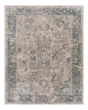 LIVABLISS Mirabel Mbe-2312 Area Rug, 2'7 X 4 - Blue/beige