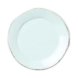 VIETRI Lastra Aqua Canape Plate - Turquoise/aqua