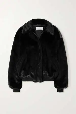 THE FRANKIE SHOP Pam Faux Fur Coat