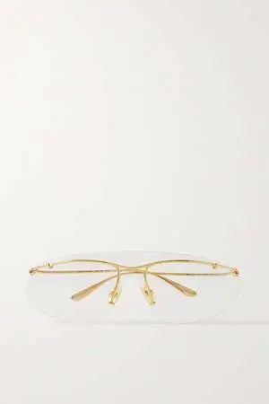 Bottega Veneta Rimless D-frame Optical Glasses