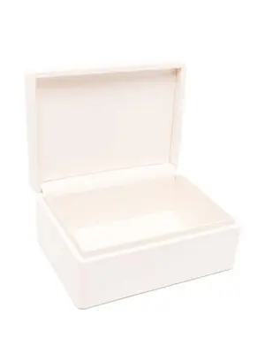 Ralph Lauren Adrienne Woven Leather Box - Neutrals