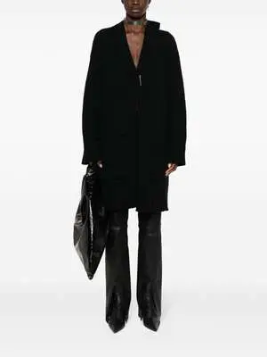 Yohji Yamamoto Asymmetric V-neck Cardigan-coat