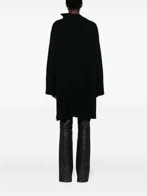 Yohji Yamamoto Asymmetric V-neck Cardigan-coat