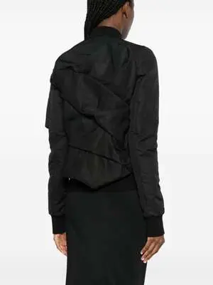 Rick Owens Ripple Draped Bomber Jacket