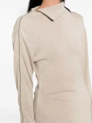 Isabel Marant Étoile Gemmy Asymmetric Maxi Dress - Neutrals