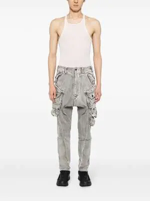JULIUS Plaster Cargo Drop-crotch Jeans