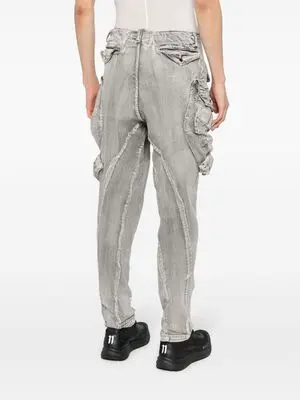 JULIUS Plaster Cargo Drop-crotch Jeans