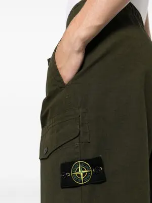 Stone Island Tapered Ripstop Cargo Trousers