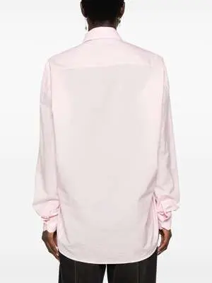 Y/project Asymmetric Cotton-blend Shirt - Pink