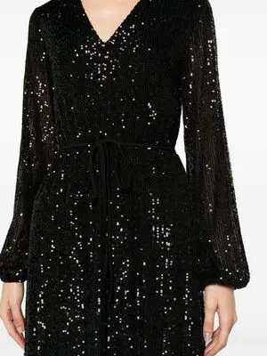 TWINSET Sequin-embellished Midi Dress