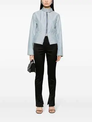 Alexander Wang Stretch-satin Tailored Legging