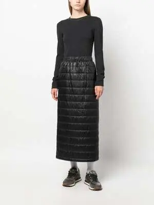 Brunello Cucinelli Padded Effect Skirt