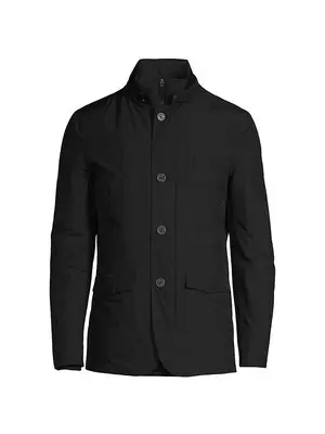 Herno Men's Laminar Goretex Waterproof Down Jacket - Black  - Black