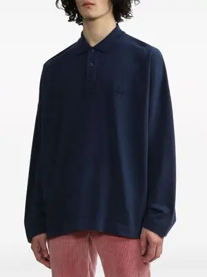 A.P.C. X Jw Anderson Polo Shirt In Blue - 51% Off | Editorialist