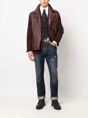Brunello Cucinelli Sheepskin Biker Vest