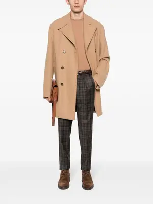 John Smedley Marcus Virgin Wool Jumper - Brown