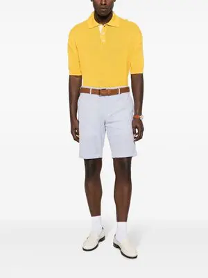 LARDINI Striped Chino Shorts