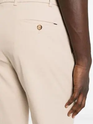 LARDINI Slim-fit Cotton Blend Chinos