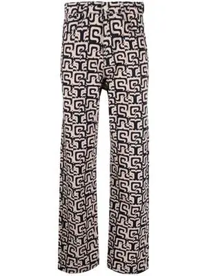 ARTE Jonas Jacquard Straight-leg Jeans