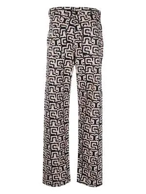ARTE Jonas Jacquard Straight-leg Jeans