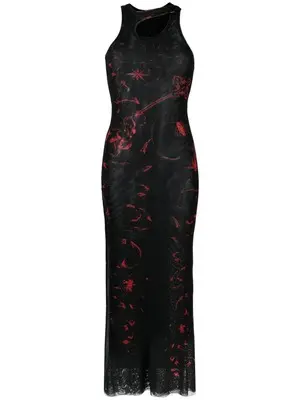 Ottolinger Graphic-print Maxi Dress