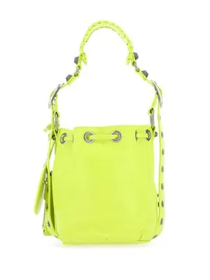 Balenciaga Le Cagole Xs Bucket Bag - Yellow
