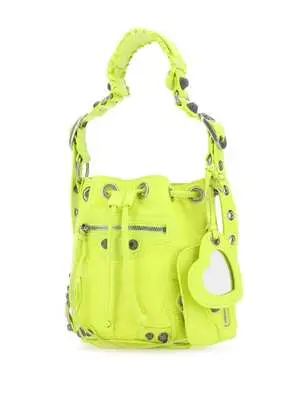 Balenciaga Le Cagole Xs Bucket Bag - Yellow