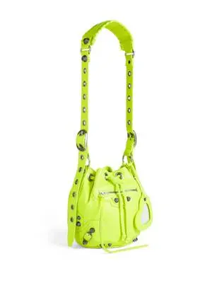 Balenciaga Le Cagole Xs Bucket Bag - Yellow