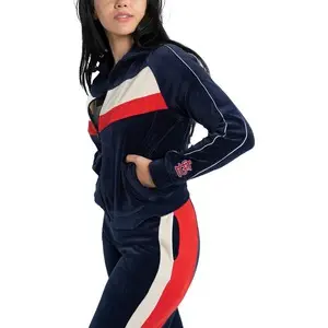 LUSSO St. Louis Cardinals Nixie Raglan Full-zip Jacket - Navy